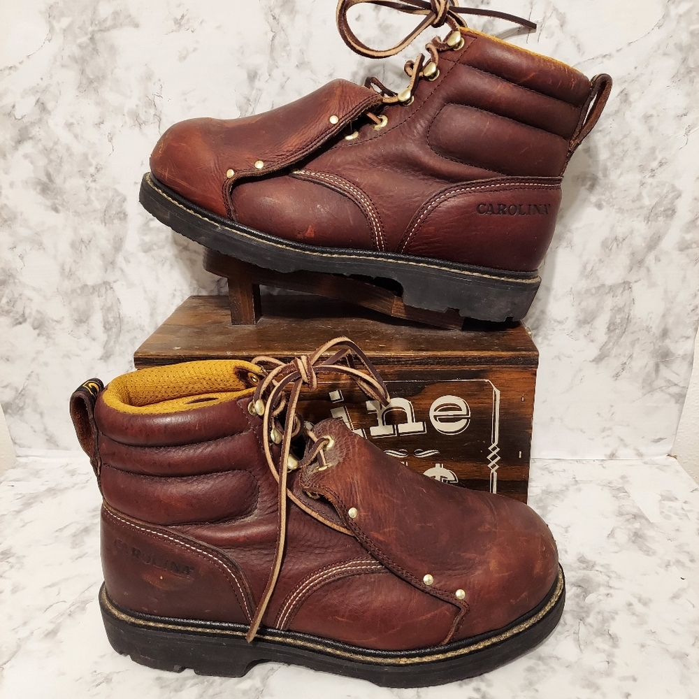 Pre-Owned Carolina 6" Steel Toe Boots - Gem